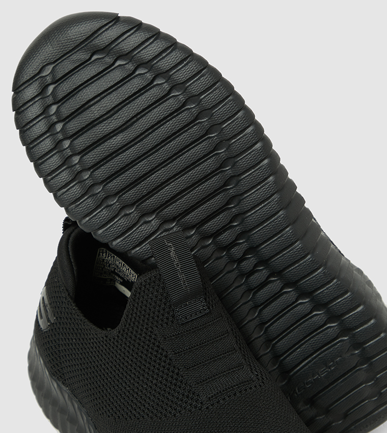 Buy Skechers ELITE FLEX Casual Slip On Shoes In Black | 6thStreet UAE