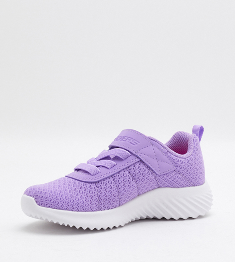 Buy Skechers BOUNDER Velcro Sneakers In Purple | 6thStreet UAE