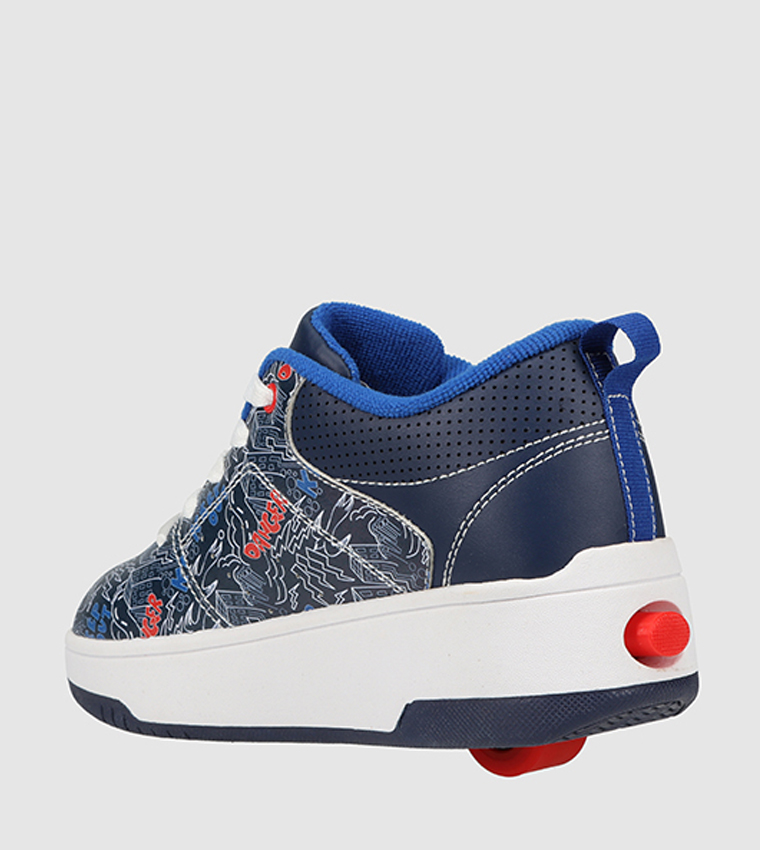 Buy Heelys Pop Strive Printed Sneakers In Blue | 6thStreet Saudi Arabia