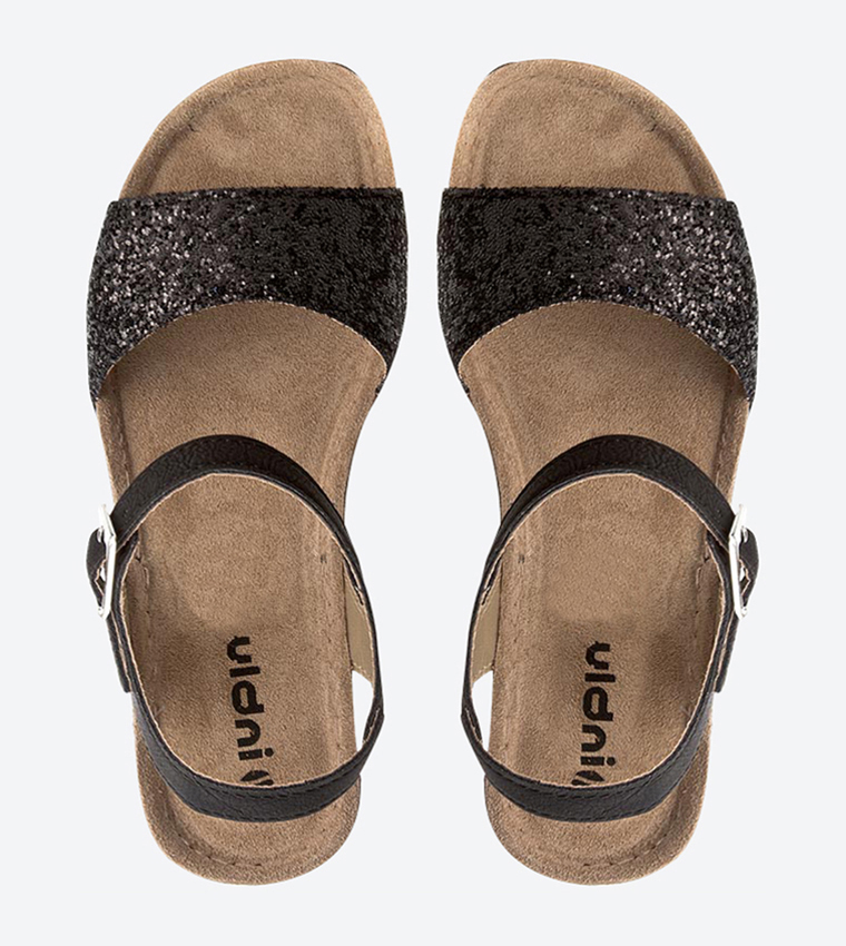 Buy Inblu @ CCC Ankle Strap Buckle Closure Round Toe Wedge Sandals ...