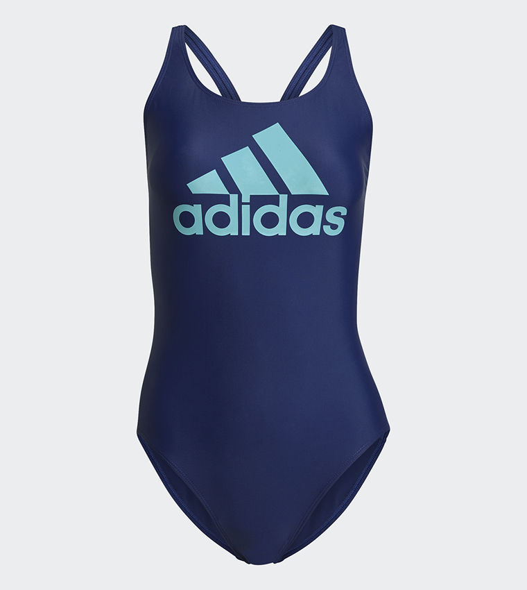 Buy Adidas Sh3.Ro Big Logo Swimsuit In Blue | 6thStreet Saudi Arabia
