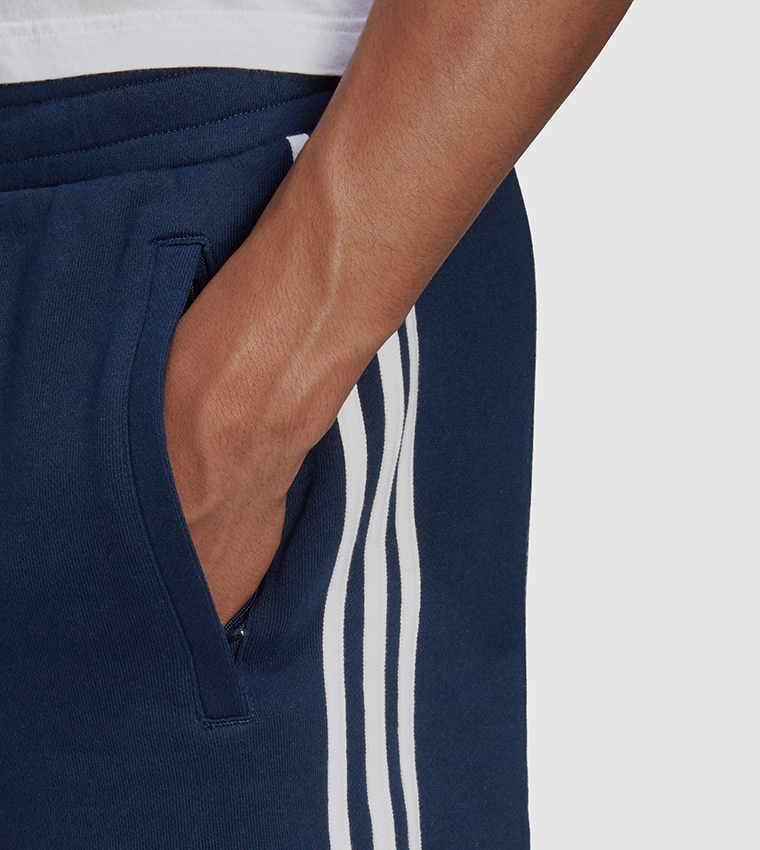 Buy Adidas 3 Stripe Running Shorts In White | 6thStreet Qatar