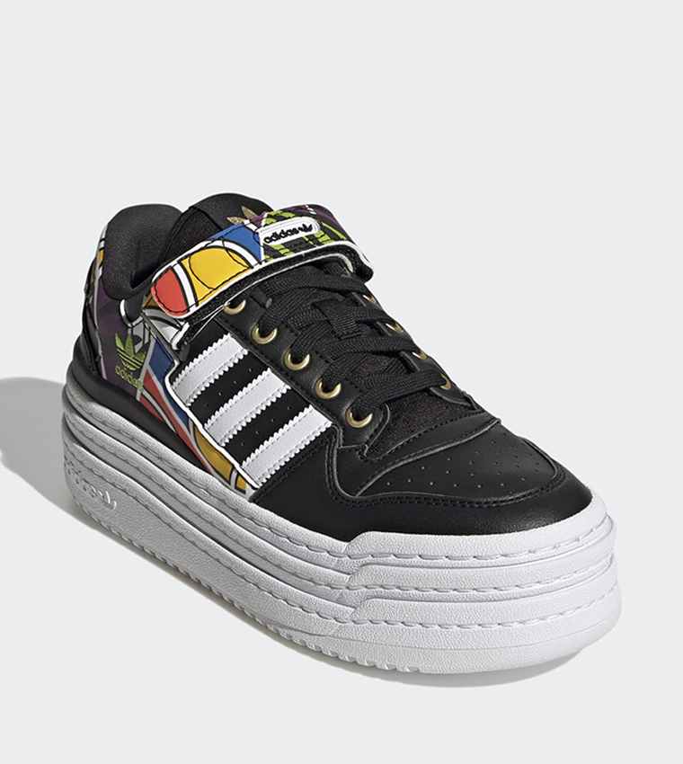 Buy Adidas Triple Platform Lo W Basketball Shoes In Black | 6thStreet Qatar