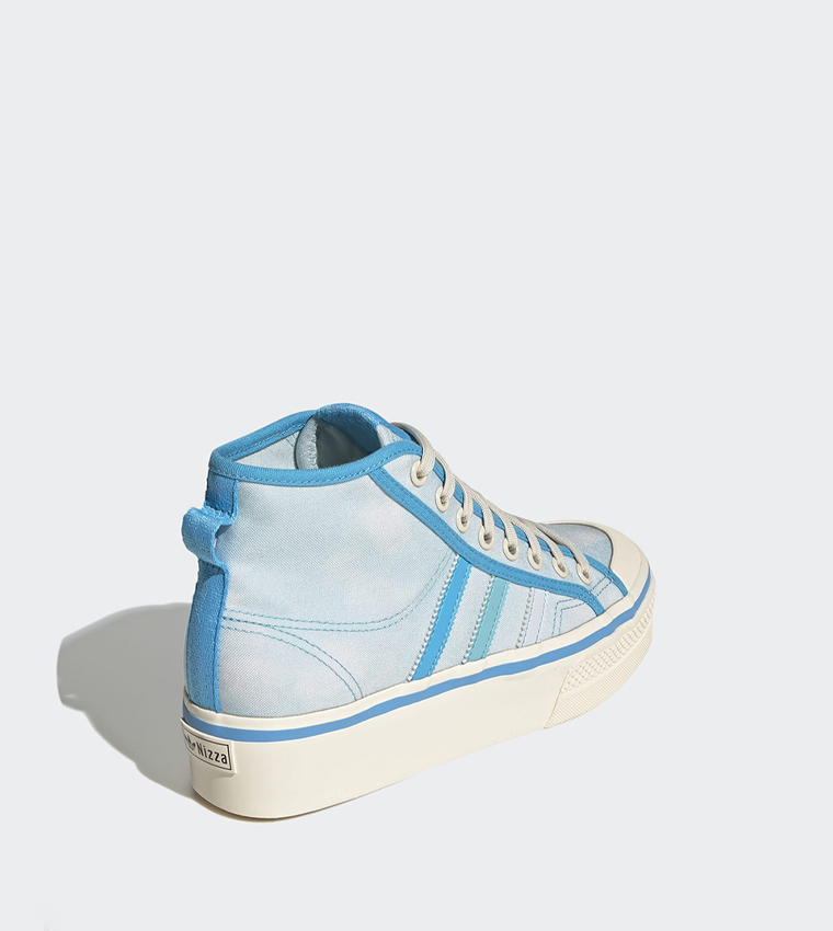 Buy Adidas Nizza Platform Mid Walking Shoes In Blue | 6thStreet Saudi ...