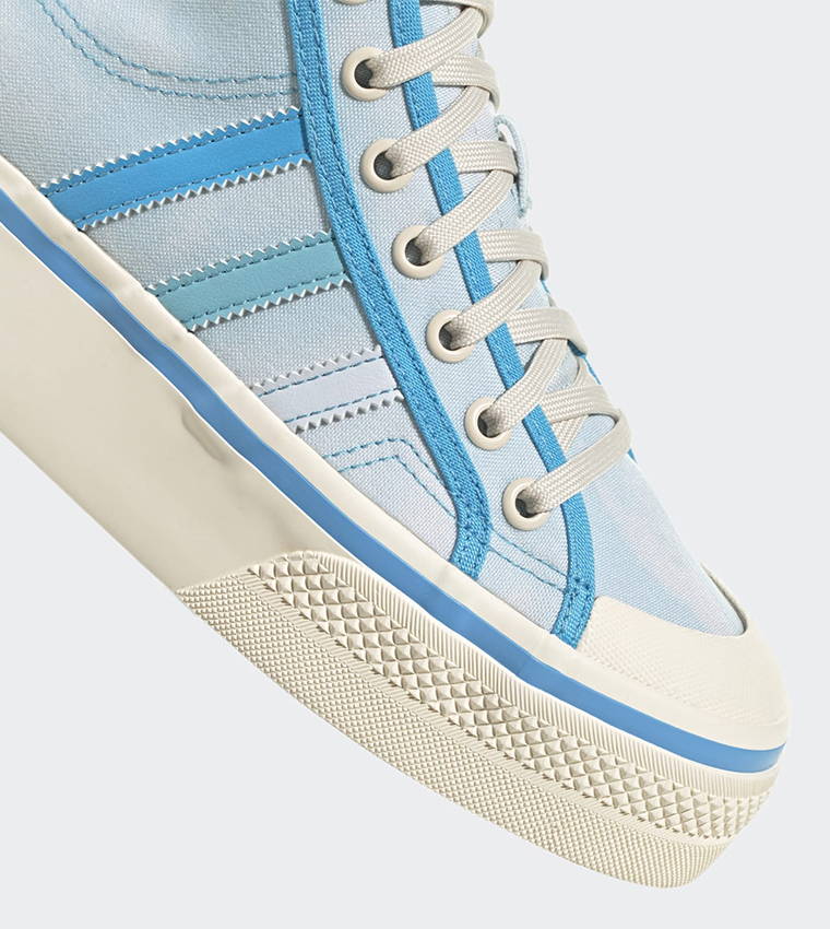 Buy Adidas Nizza Platform Mid Walking Shoes In Blue | 6thStreet UAE