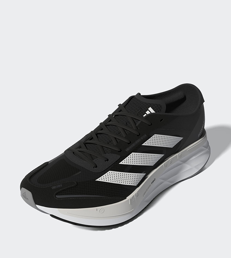 Buy Adidas Adizero Boston 11 Running Shoes In Black | 6thStreet Saudi ...