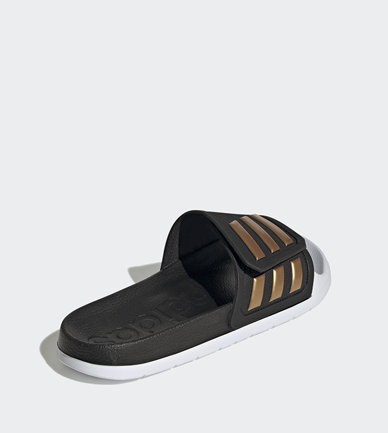 Buy Adidas Adilette Open Toe Slides In Black | 6thStreet UAE