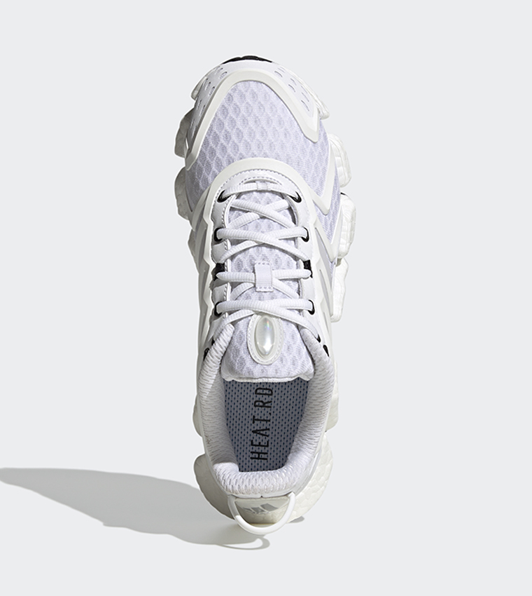 Buy Adidas Climacool Boost Lace Up Running Shoes In White | 6thStreet ...