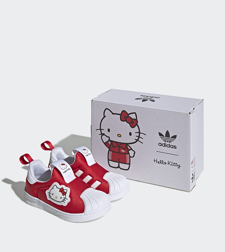 Buy Adidas Hello Kitty Superstar 360 Shoes In Red | 6thStreet Qatar
