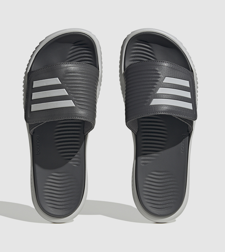 Buy Adidas Alphabounce Open Toe Slides In Multiple Colors | 6thStreet ...