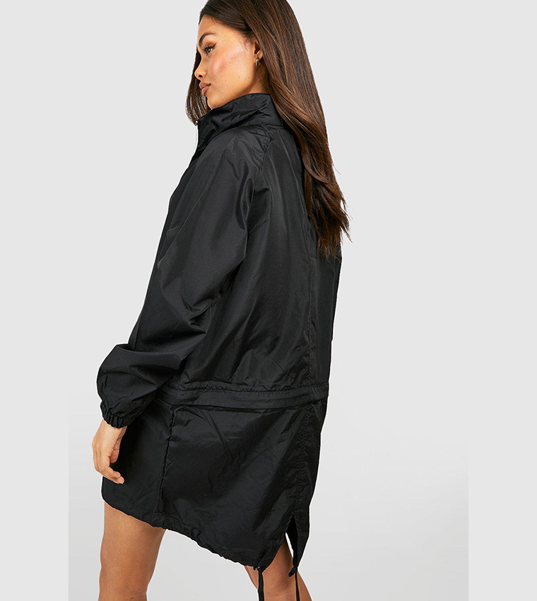 Buy Boohoo Zip Off Long Sleeves Casual Jacket In Black | 6thStreet Bahrain