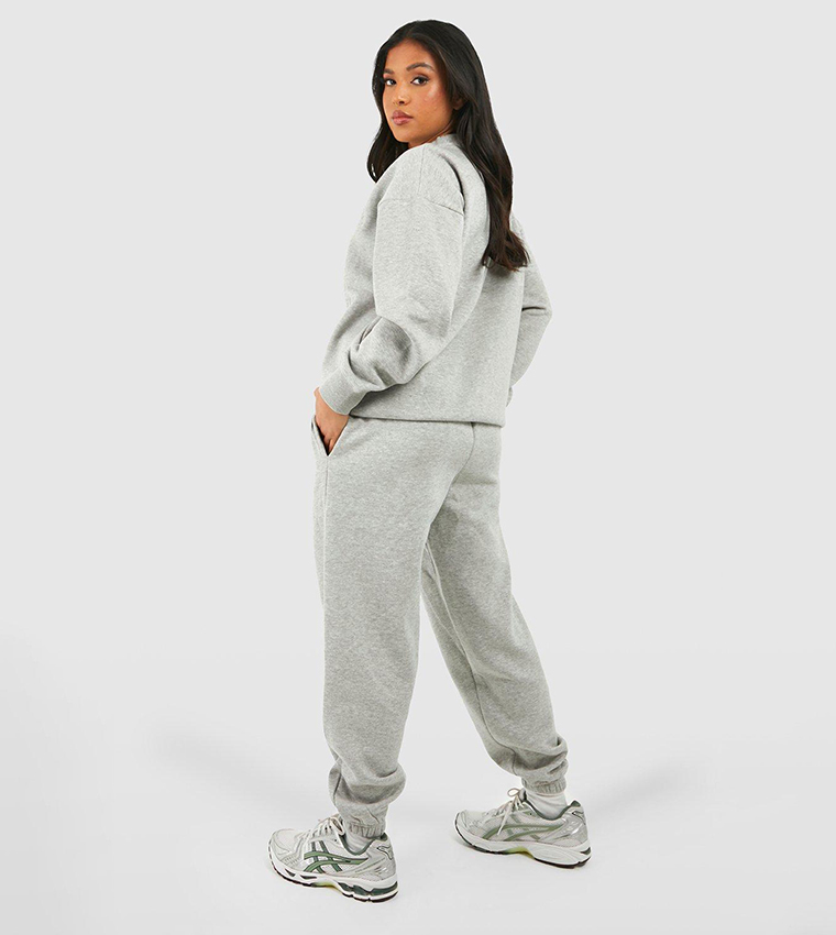 Buy Boohoo Members Club Tracksuit In GREY MARL | 6thStreet Bahrain