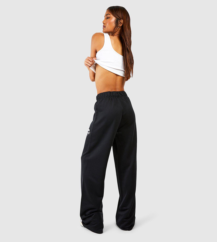Buy Boohoo Design Studio Bubble Print Joggers In Black | 6thStreet ...