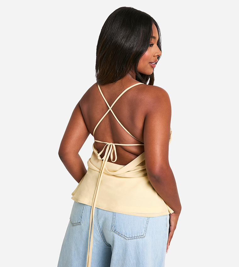 Chiffon cami top store