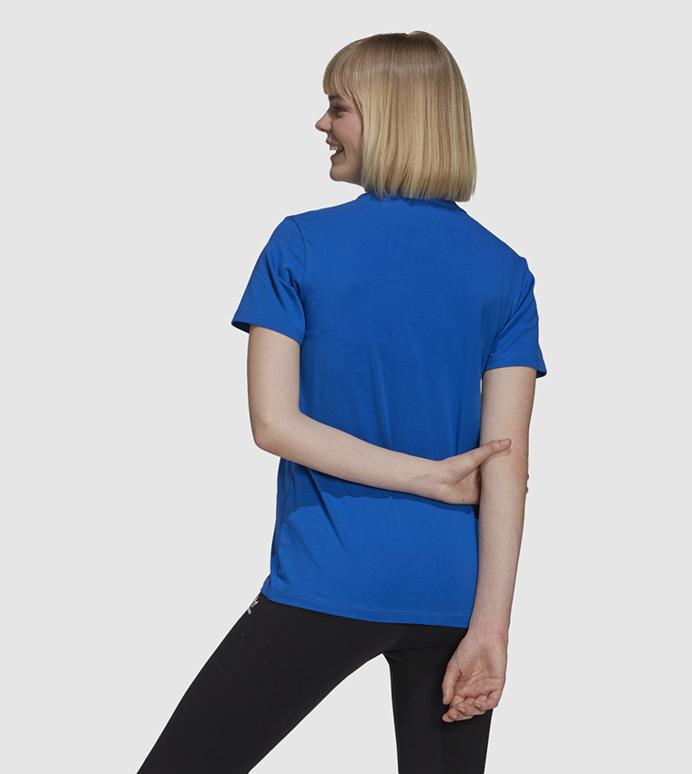 Buy Adidas Adicolor Classics Trefoil Tee In Blue 6thstreet Uae