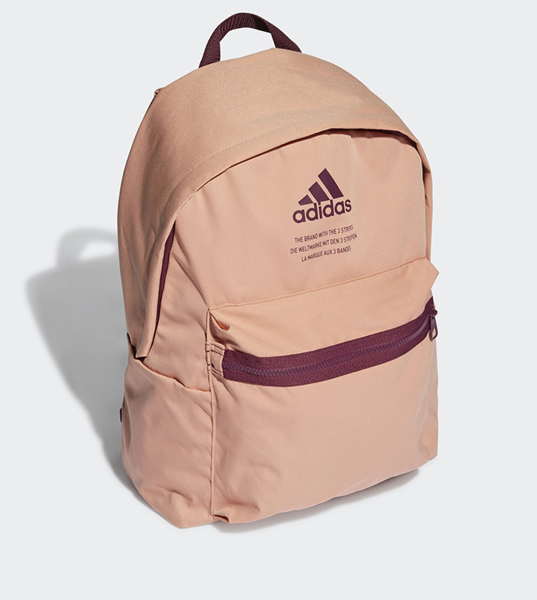Buy Adidas Classic Fabric Backpack In Pink | 6thStreet UAE