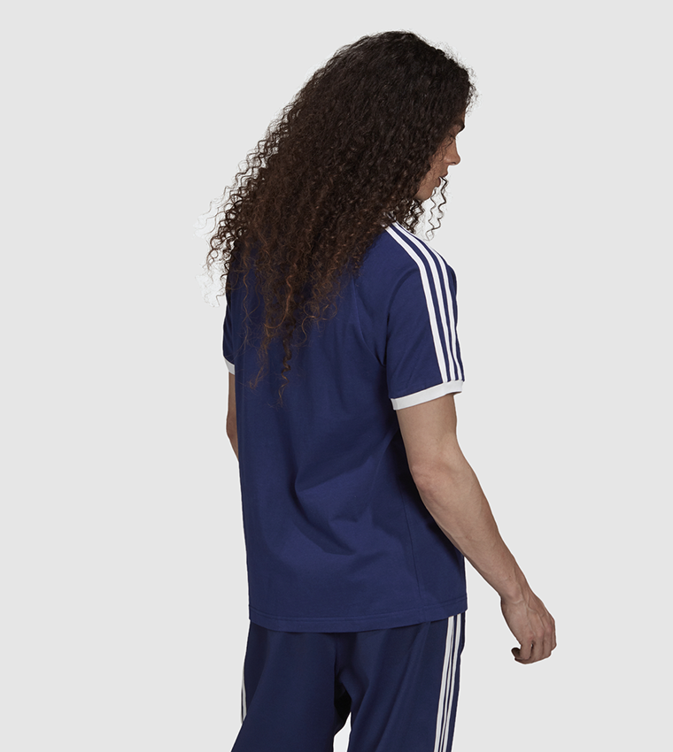 Buy Adidas Adicolor Classics 3 Stripes Tee In Blue | 6thStreet UAE