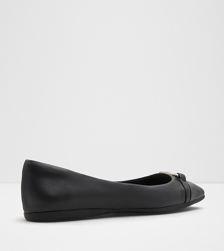 Buy Aldo HALERENA Metal Accent Ballerinas In Black | 6thStreet Bahrain
