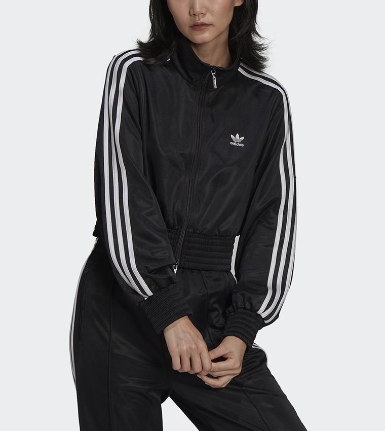 Buy Adidas Adicolor Classics High Shine Track Jacket In Black ...