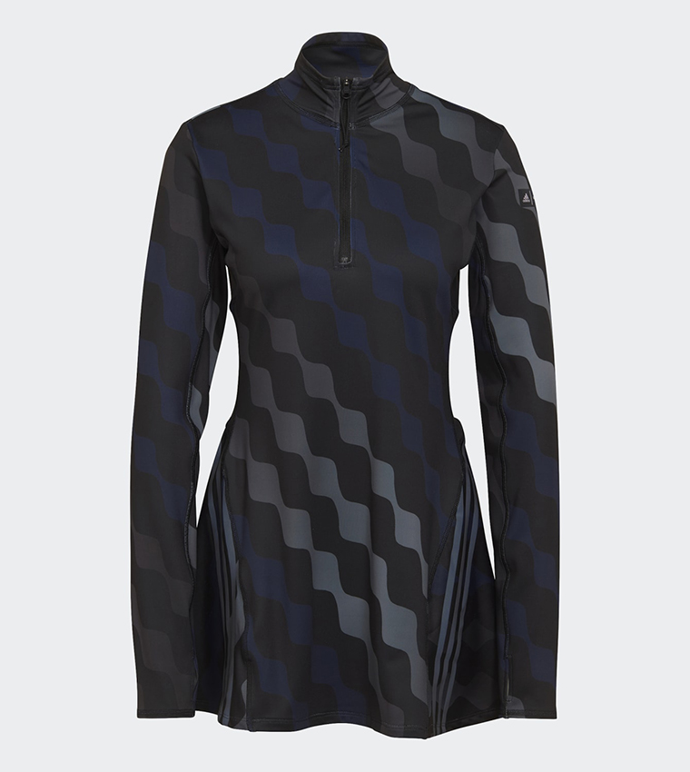 Buy Adidas Marimekko Run Icon 3 Stripes Dress In Black | 6thStreet Qatar