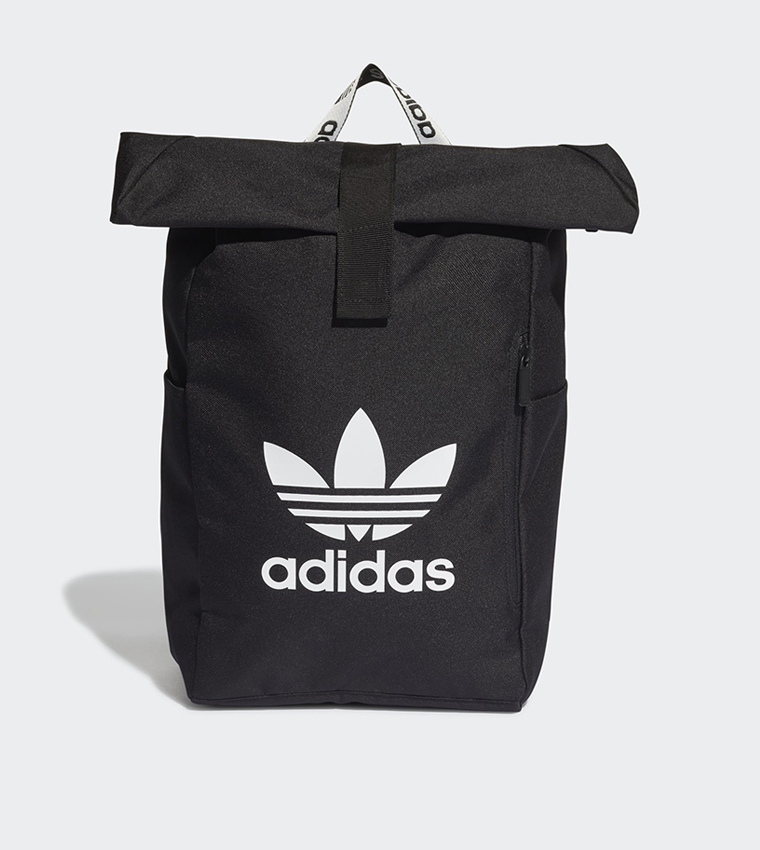 Buy Adidas Adicolor Classic Roll Top Backpack In Black | 6thStreet UAE