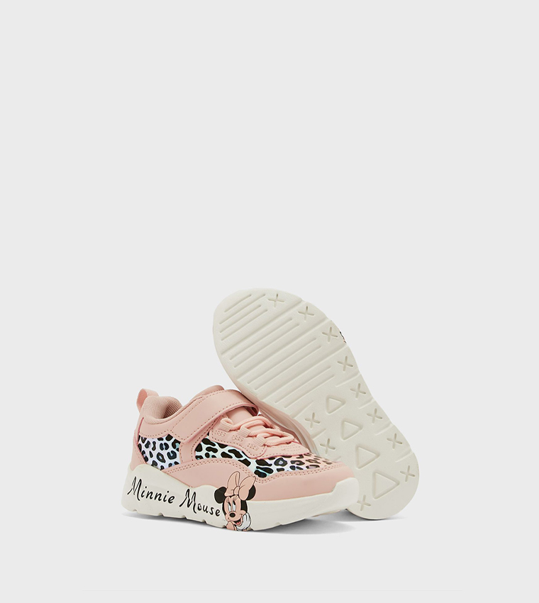 Buy Disney Minnie Mouse Sport Sneaker Shoes In Pink | 6thStreet Kuwait