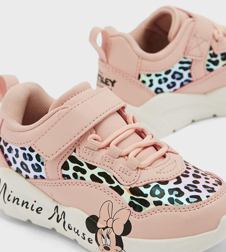 Buy Disney Minnie Mouse Sport Sneaker Shoes In Pink | 6thStreet Kuwait