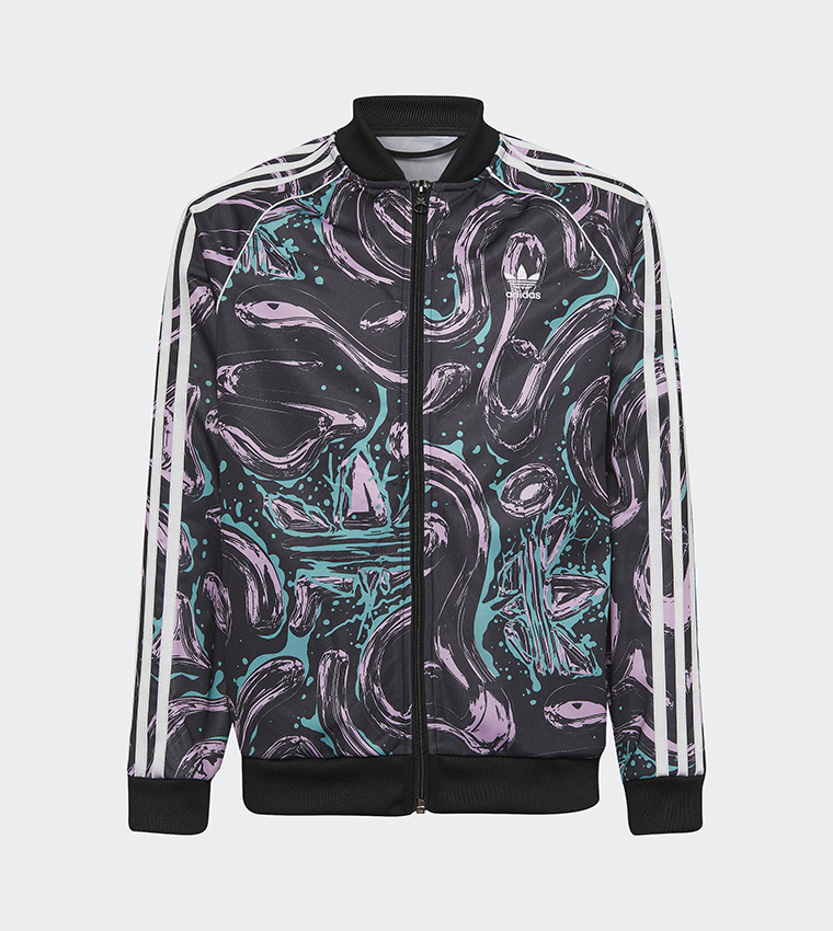 Buy Adidas Logo Detailed Zippered Track Jacket In Multiple Colors ...