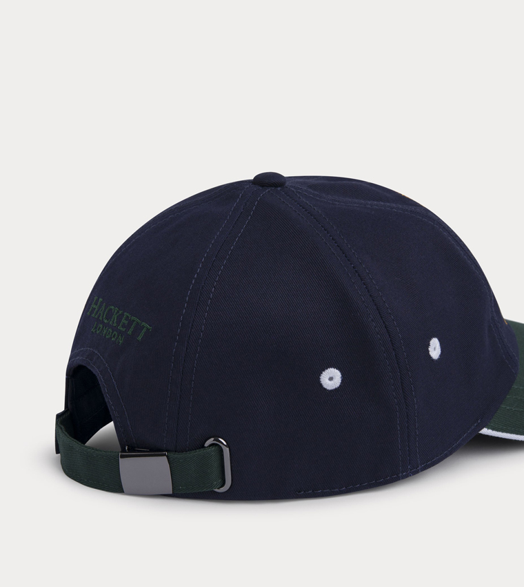 Buy Hackett Logo Embroidered Twill Baseball Cap In Navy | 6thStreet UAE