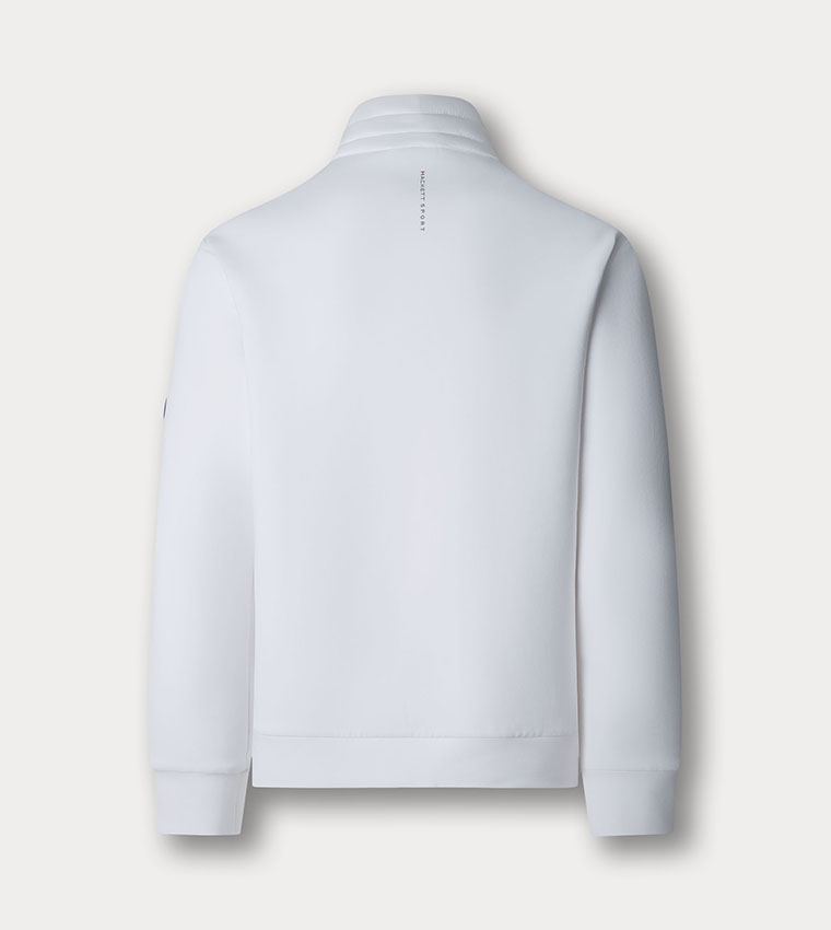 Buy Hackett SONIC High Neck Puffer Jacket In White | 6thStreet Saudi Arabia