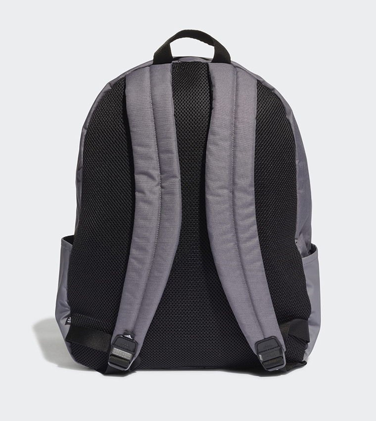 Buy Adidas Classic 3 Stripes Horizontal Backpack In Grey | 6thStreet UAE