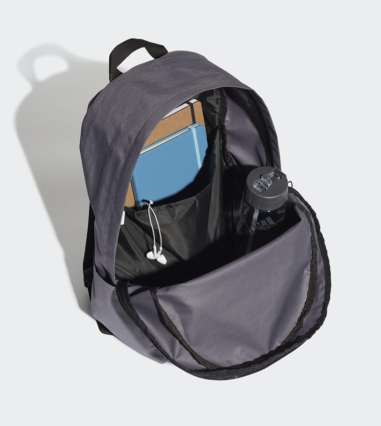 Buy Adidas Classic 3 Stripes Horizontal Backpack In Grey | 6thStreet UAE