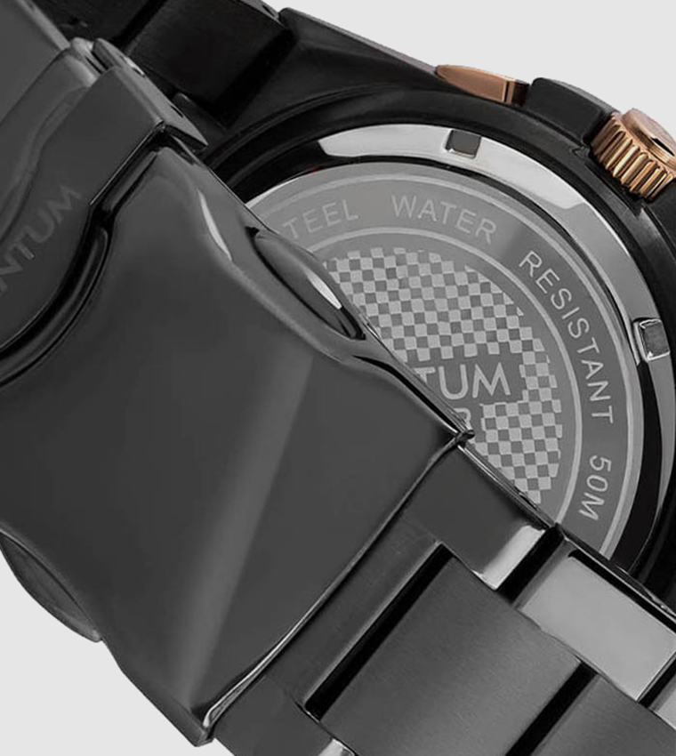 Buy Quantum Grey Dial Chronograph Analog Watch In Grey | 6thStreet ...