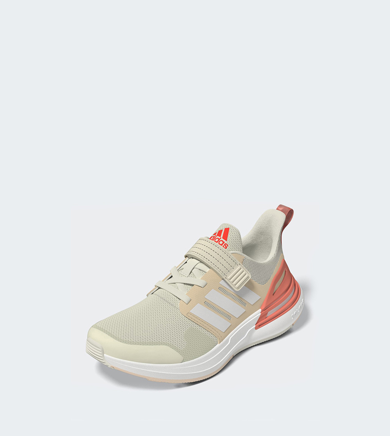 Buy Adidas RapidaSport Bounce Velcro Running Shoes In White | 6thStreet ...