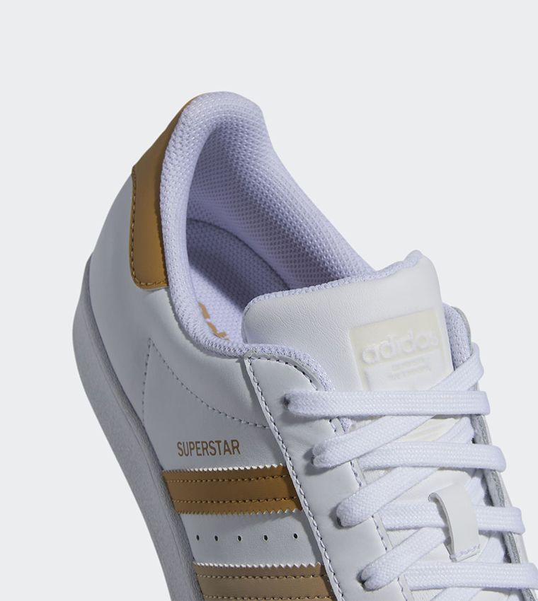 Buy Adidas Superstar Lace Up Low Top Sneaker Shoes In White | 6thStreet UAE