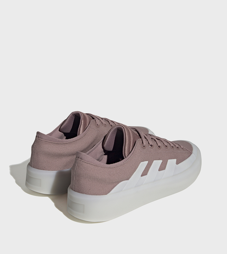 Buy Adidas ZNSORED Solid Lace Up Sneakers In Pink | 6thStreet UAE