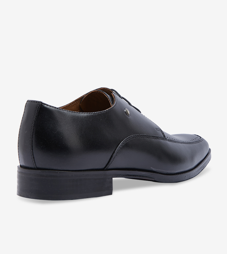 Buy Hush Puppies Henry Perf Oxford Formal Shoes Black In Black ...
