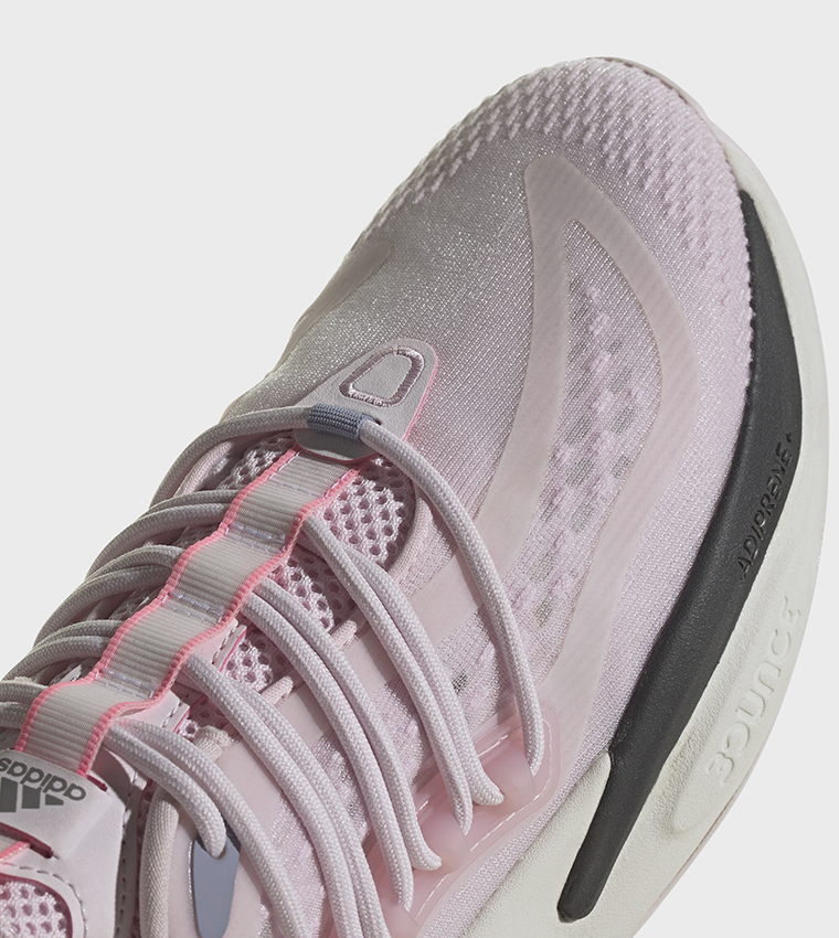 Buy Adidas Alpha Boost Textured Lace Up Running Shoes In Multiple ...