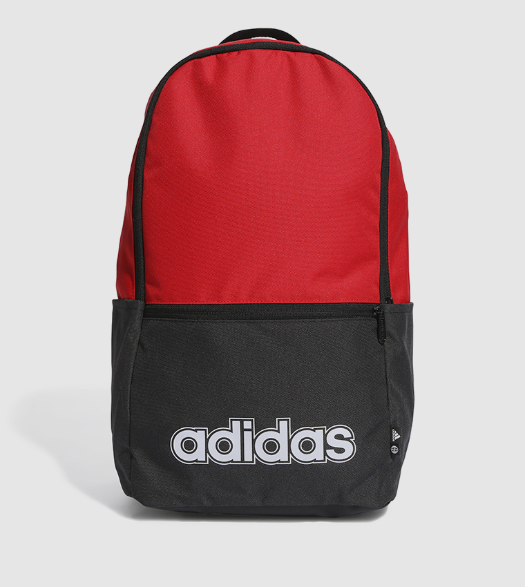 Buy Adidas Classic Foundation Zippered Backpack In Red | 6thStreet UAE