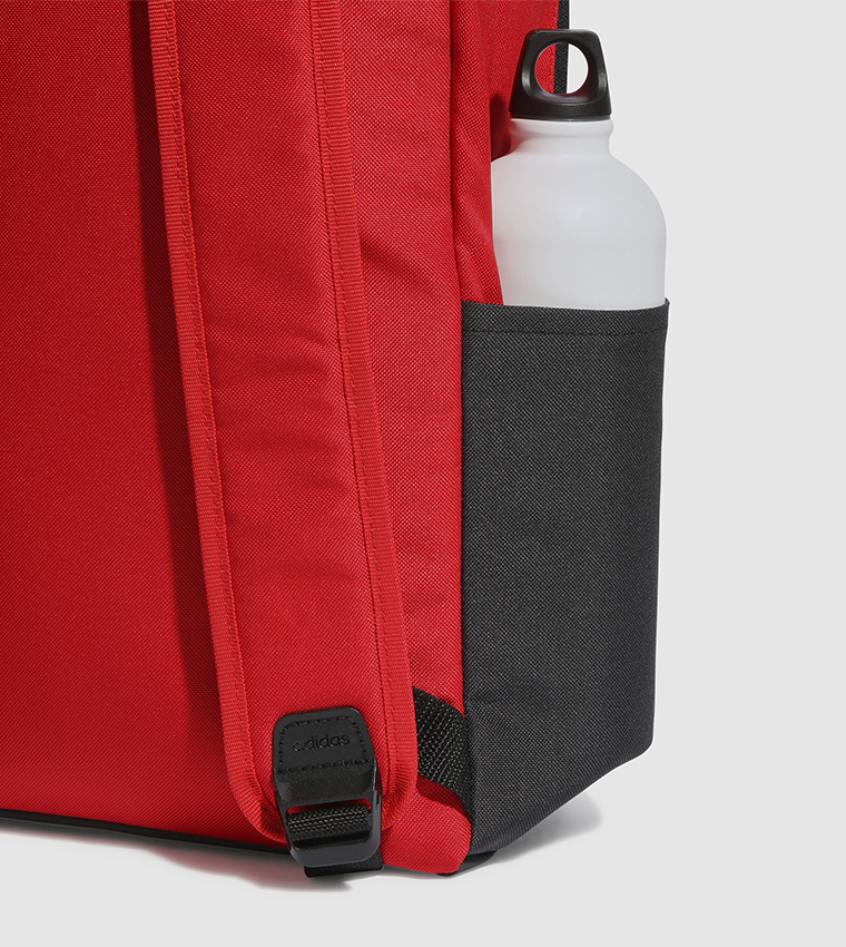 Buy Adidas Classic Foundation Zippered Backpack In Red | 6thStreet UAE