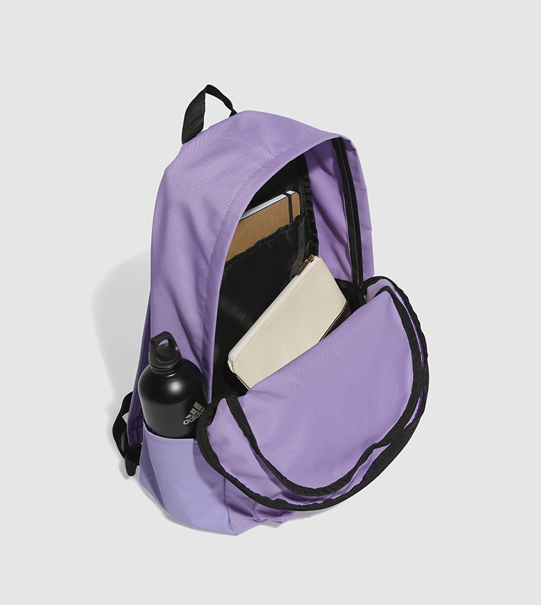 Buy Adidas Classic Badge 3 Stripes Backpack In Purple | 6thstreet Qatar