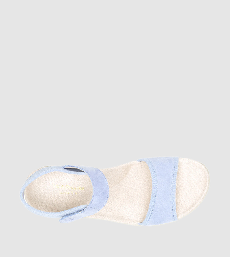Buy Hush Puppies Dorri Qtr Strapy Flat Sandals In Blue | 6thStreet UAE