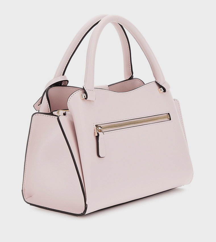 Buy Guess JANE Textured Satchel Bag In Pink | 6thStreet UAE