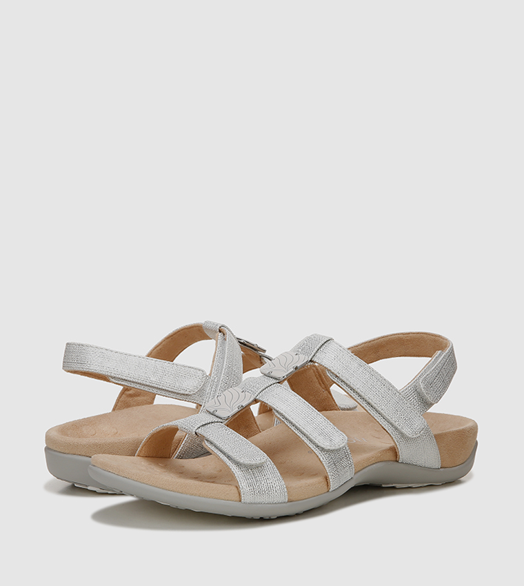 Buy Vionic AMBER Slingback Comfort Sandals In Silver | 6thStreet UAE