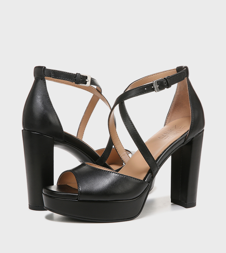 Buy Naturalizer MELODY D'Orsay Platform Heel Sandal In Black ...