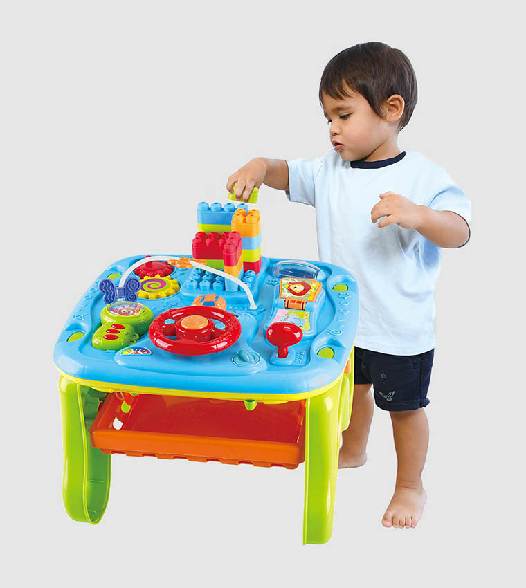 Buy PlayGo Playgo Amazing Activity Table Battery Operated In Multiple Colors | 6thStreet Qatar