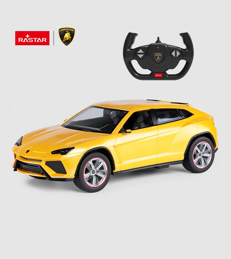 Buy R&B Kids Rastar R/C 1:14 Lamborghini Urus Concept Yellow In ...