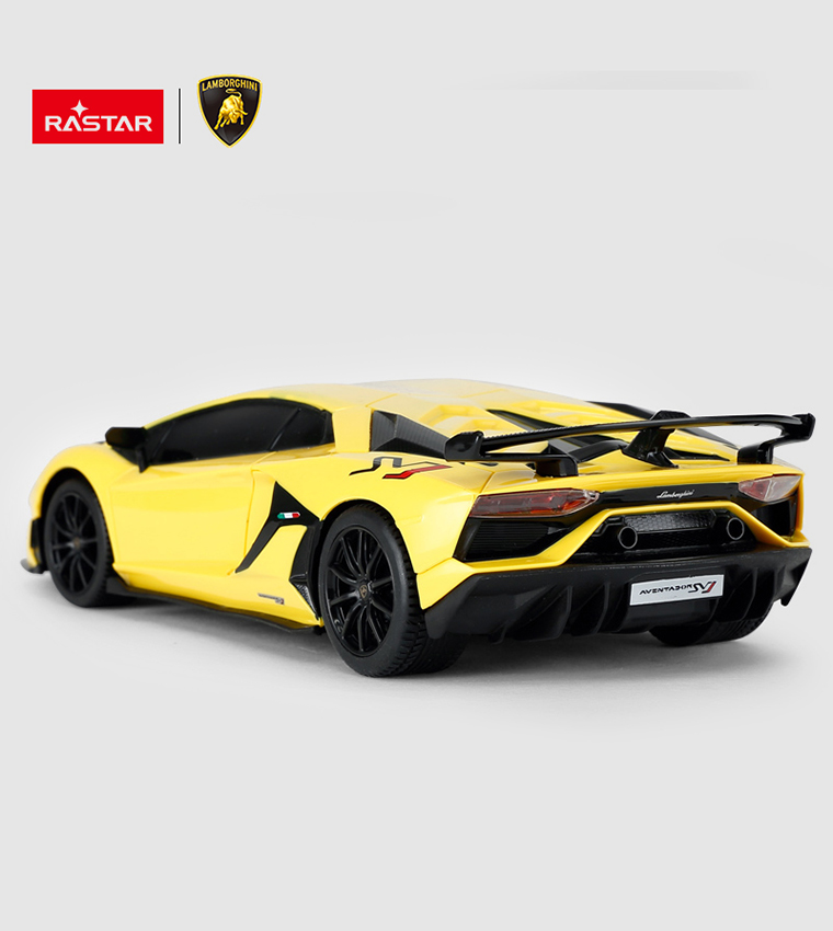 Buy R&B Kids Rastar R/C 1:24 Aventador Svj Yellow In Multiple Colors ...