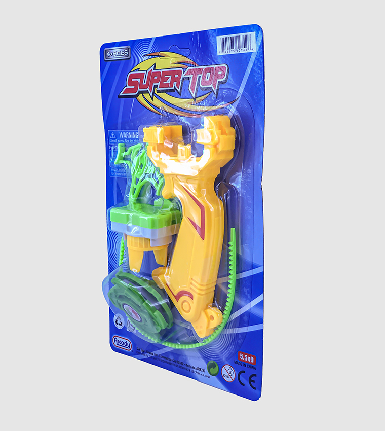 Buy JOHN TOYS Artoy Super Top Beyblade Style Play Set On Blister Card ...