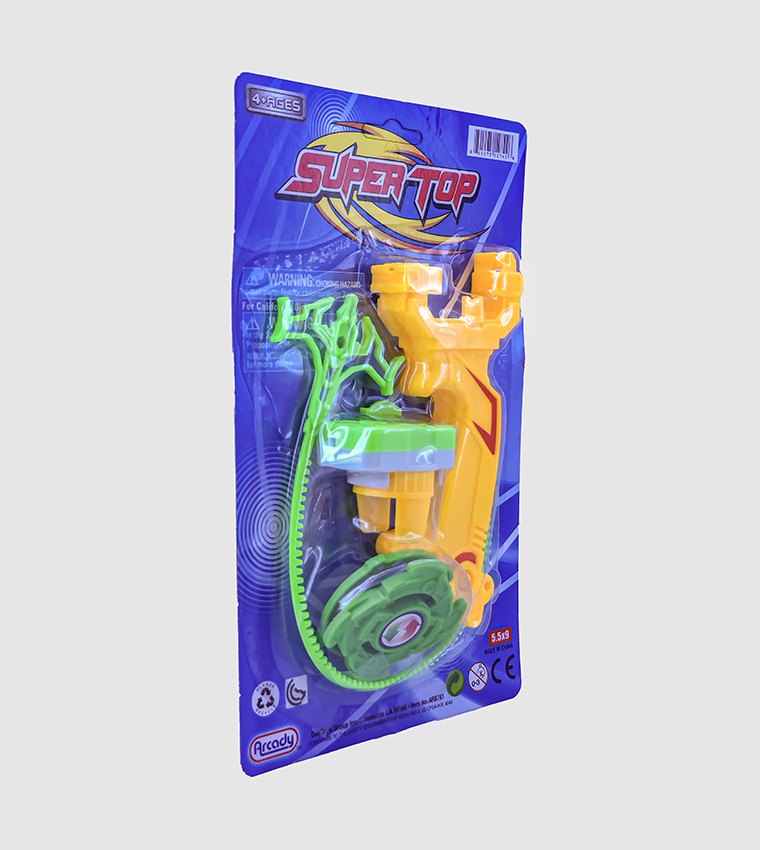 Buy JOHN TOYS Artoy Super Top Beyblade Style Play Set On Blister Card ...
